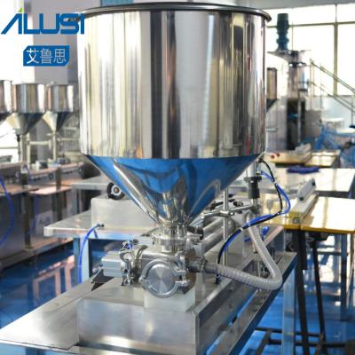 Cina SS304 Riempitrice per liquidi e paste 50-500ml Riempitrice a pistone pneumatico orizzontale in vendita