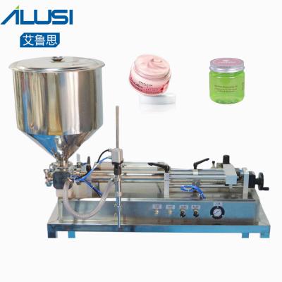 Cina SS304 Riempitrice per liquidi e paste 50-500ml Riempitrice a pistone pneumatico orizzontale in vendita