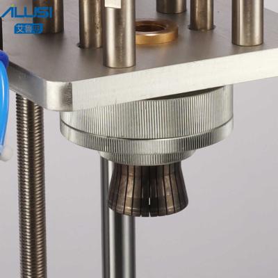 Cina Semi-Auto bottiglia di profumo Crimping Machine Sealer chiusura pompa per copertura piccolo spray vial vetro in vendita