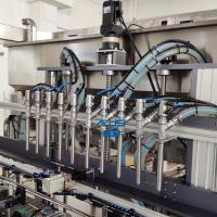 China 10 Head Piston Liquid Filling Machine 2000bph for Detergent and Chemicals for sale