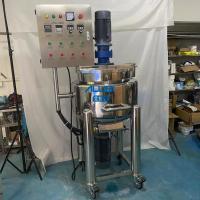 China 1000L Stainless Steel Liquid Detergent Homogenizing Mixer with 3600rpm High Shear for sale