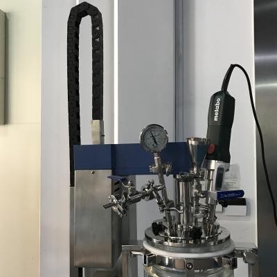 Cina Miscelatore cosmetico dell'emulsionante del laboratorio una monofase di 10 litri una garanzia di anno in vendita