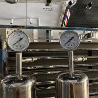 China 316L Stainless Steel Perfume Freezing Filter Machine 100L 380V for Cosmetics Clarification for sale