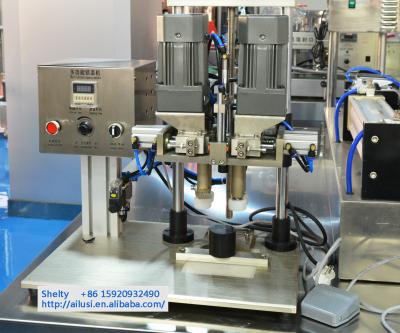Cina Tappatrice semiautomatica del cappuccio della pompa dello spruzzo di alta efficienza (SLXGJ-6100) in vendita