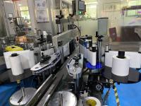 China Double Side Bottle Sticker Labeling Machine CE PLC touch screen control system for sale