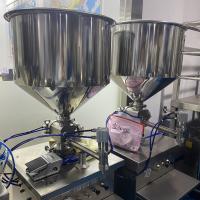 China Vertical Semi Automatic Paste Bottle Liquid Filling Machine 20-250ml for sale