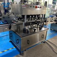 China Automatic Jar Bottle Capping Machine 220V/50HZ Four Sealing Wheels PLC Control for sale