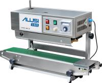 China 220V Continuous Band Sealer Machine 0.12M/min Automatic Aluminum Foil Heat Sealing Packaging Machine for sale