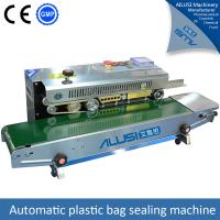 China stepless speed Plastic Bag Heat Sealer with Date Code Printer 0.12M/mins for sale