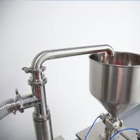 China Automatic Pneumatic Paste Feeding Pump 316L Stainless Steel for Cosmetic Food for sale