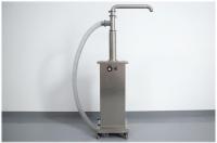 China Pneumatic Stainless Steel Vertical Material Transfer Pump 316L for Paste Liquid for sale