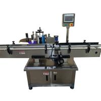 China PLC Semi Automatic Label Applicator Machine Label Height 10-190mm for sale