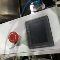 China Semi Automatic Round Bottle Labeling Machine 1200-2400 BPH 100W for sale