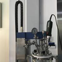 China Vacuum Emulsifying Mixer 2L Laboratory Cosmetic Cream Making Machine 400W 11000rpm for sale