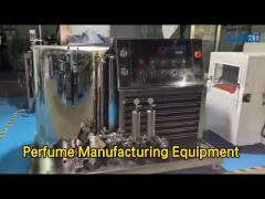 Full Automatic Perfume Manufacturing Equipment Freezing Filtering Stainless Steel