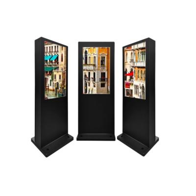China 43 Inch Indoor Floor Standing Digital Signage Touch Screen LCD Advertising Display Kiosk for sale