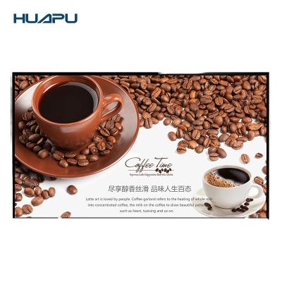 China Wall Hanging 55 Inch Menu Board LCD Display Advertising Screens For Restaurant Digital Menus for sale