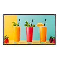 China 55 Inch Slimline Android LCD Advertising Display HD Polymorphic Border for sale