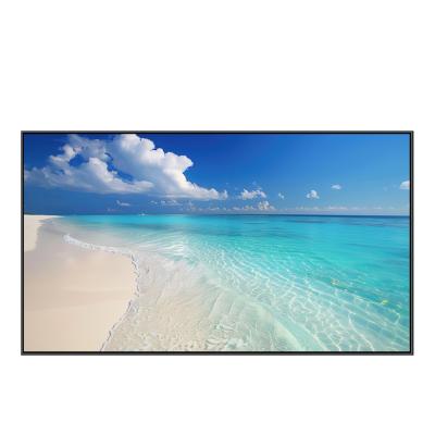 China 85 Inch LCD Wall Mounted Digital Signage Display High Brightness Commercial Android WiFi Indoor Video Wall for sale