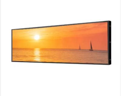 China 43.9 Inch Ultra Wide Stretched Bar Monitor High Definition Android LCD Display Wall Mount for sale