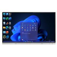 China Wall Mounted Touch Screen Interactive Board Android Digital 65 Inch Interactive Whiteboard for sale