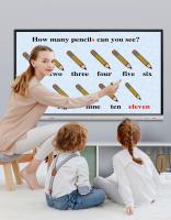 China 65 Inch LCD Touch Screen Interactive Smart Board Digital Whiteboards For Education for sale