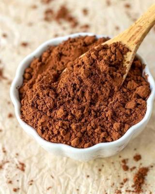 China Dark Brown Dutch-Processed Alkalized Food Grade Cocoa Powder Fat 10-12% For Bulk Baking and Cooking Ingredients for sale