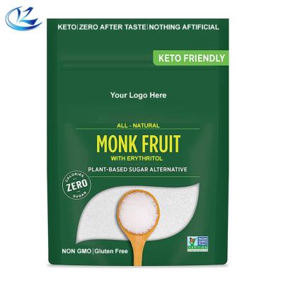 China Food Grade Herbal Extract Raw Material Sweetener Bulk Monk Fruit Sweetener V20-60% for sale