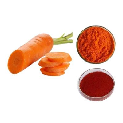 China OEM Water Soluble Beta Carotene Powder Carrot Extract Food Grade 10% for sale