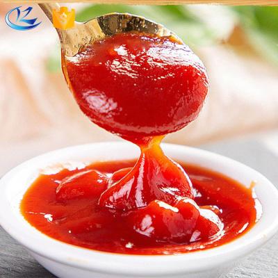 China RTE Concentrated Tomato Paste Puree Bulk Food Additives 25kg for sale