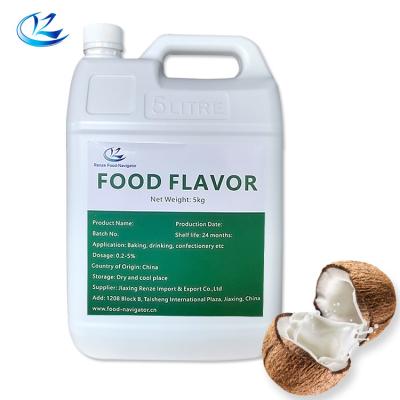 China Food Essence Herbal Extract Raw Material Coconut Flavor Powder Liquid For Bakery for sale