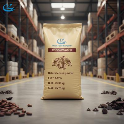 China Natural Unsweetened Cocoa Powder for Ice Cream Biscuits & Drinks for sale
