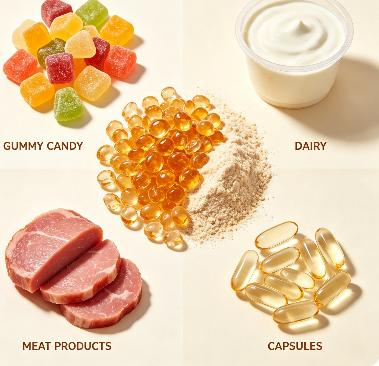 China High Clarity Food Additive Gelatin, Bovine Skin Gelatin Granule/Powder, Thickener Gelling Agent For Confectionery for sale