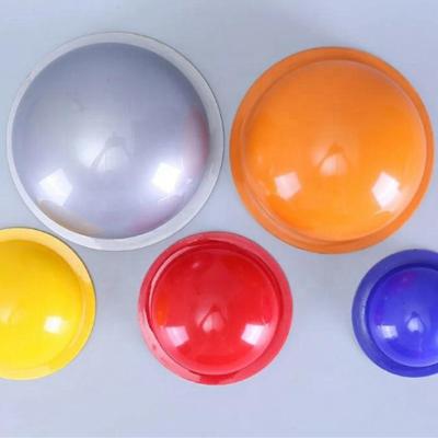 China Plexiglas Groot helder acrylhalfbol Groot deksel Stofkleur Deksel Drop Ball Holle Ronde Te koop