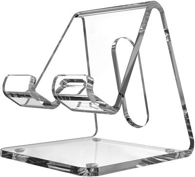 Cina Portatore di schermo per cellulari Portatore universale mini portatile da scrivania a vista chiara in vendita