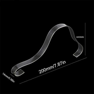 Cina Acrilico calzature Display Stand supporto Requisiti Sandali Pizzo Elastico PMMA Rack For Store in vendita