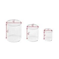 China Vase Acrylic Cylinders Container for sale