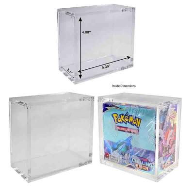 China doorzichtig acryl ETB speldoos booster opslag displaydoos Te koop