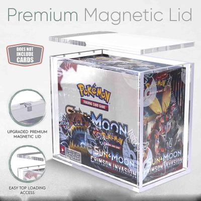 China doorzichtig acryl ETB speldoos booster opslag displaydoos Te koop