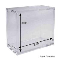 China Acrylic Booster Pack Box Display Case Crystal Protective Case Transparent Storage Box for sale