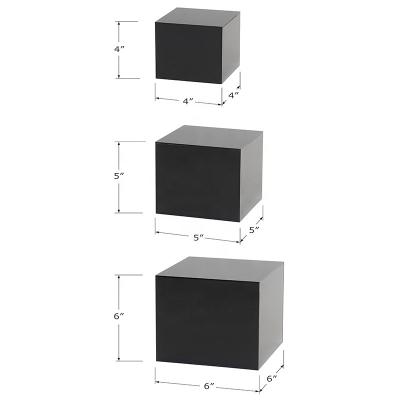 Cina Display a cubo acrilico Nested Riser Buffet Table Food Riser Dining Dessert Collectibles Stand Dining Dessert Collectibles Display in vendita