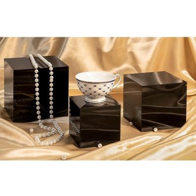 Cina Display a cubo acrilico Nested Riser Buffet Table Food Riser Dining Dessert Collectibles Stand Dining Dessert Collectibles Display in vendita