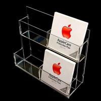 China Acrylic cigarette case double-layer multi grid data display rack file advertising rack for sale