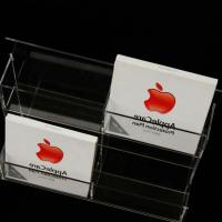 China Acrylic cigarette case double-layer multi grid data display rack file advertising rack for sale
