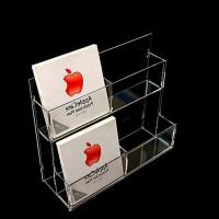 China Acrylic cigarette case double-layer multi grid data display rack file advertising rack for sale