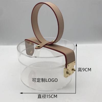 China Nieuwe aankomstdoos Custom Square Shape Clear Acrylic Handbag Display Stand Storage Box Zhenzhun 100PCS Aanvaard CN;GUA Zs-151 Te koop