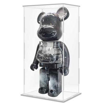 中国 プレキシグラス アクリルロック可能なカウンタートップディスプレイケース ジュエリー ベアブリックケース アクリルプレキシグラス 販売のため