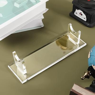 Cina Contatore Acrilico Display acrilico spada lampada stand decorazione spada luminosa parete appesa 2.36in in vendita