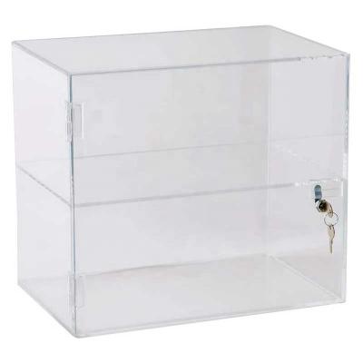 Cina Plexiglass Acrylic Vitrina Display Case Box Display Lucite Pane Food Cabinet in vendita