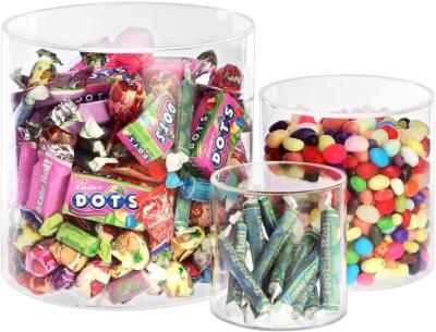 China Duidelijk Acrylisch Ronde Cylinder Riser display voor opslag Te koop